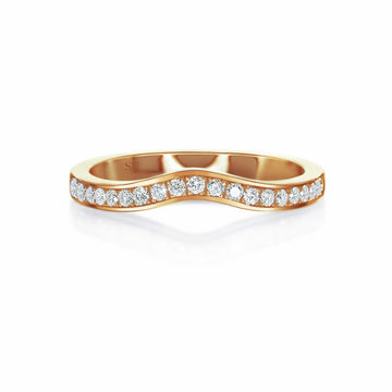 Bending Tradition: The Curved Wedding Rings Trend Explained – SH Jewellery