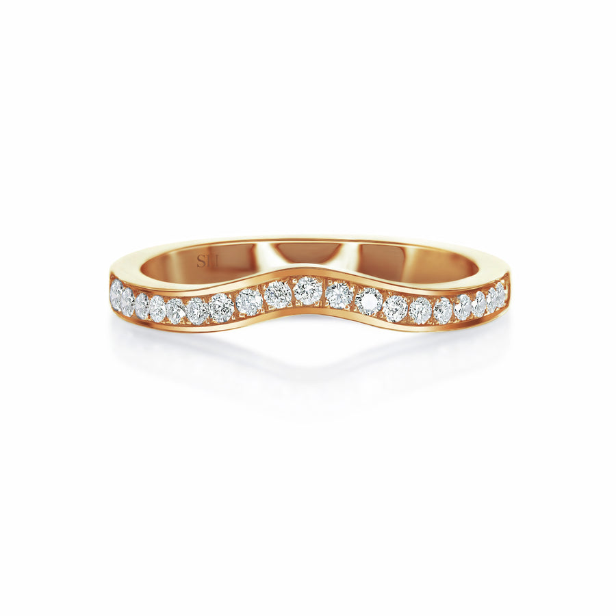 Bending Tradition: The Curved Wedding Rings Trend Explained – SH Jewellery
