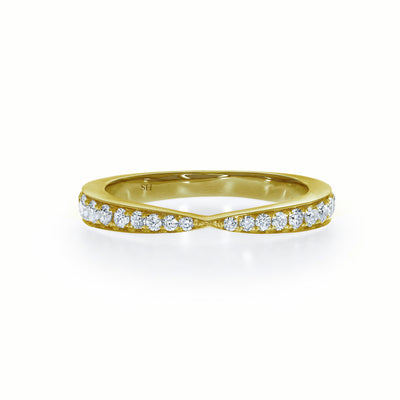 Bending Tradition: The Curved Wedding Rings Trend Explained | SH Jewellery