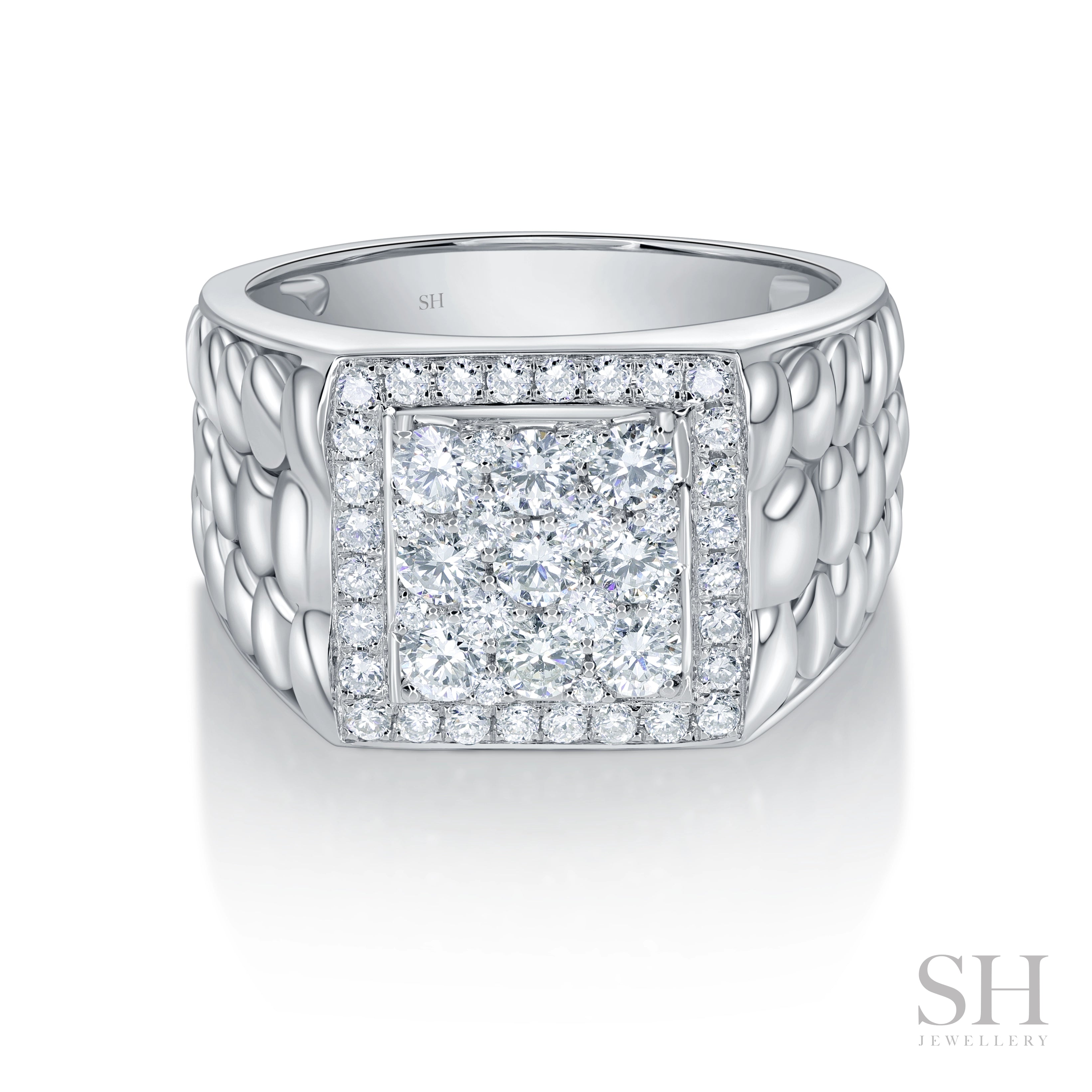 Waveforce Men's Diamond Ring – SH Jewellery