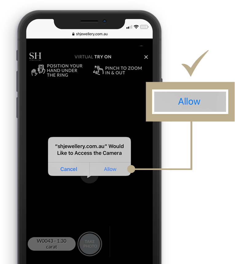 Virtual Try-On Jewellery Experience | SH Jewellery