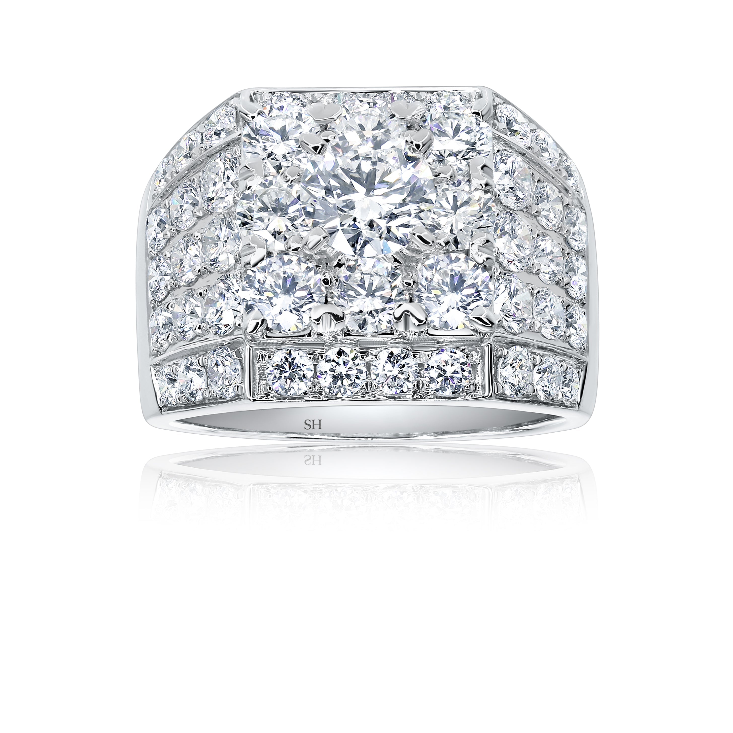 The Tycoon Signet Style Ring 1.12ct – SH Jewellery